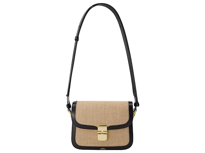 Apc Grace Small Hobo Bag - A.P.C. - Black - Leather ref.841077 - Joli ...