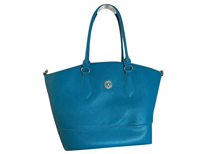Christian Lacroix Large Lacroix tote Turquoise Synthetic ref.842833 ...