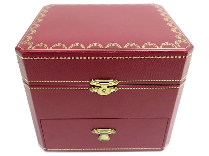 BOITE CARTIER COWA0045 PR MONTRE TIROIR BIJOUX ROUGE PANTHERE SANTOS ...