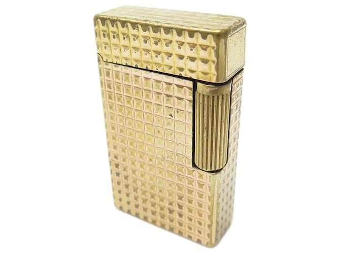 ST DUPONT LE GRAND LIGHTER DIAMOND TIP C23009 IN GOLD PLATED LIGHTER ...