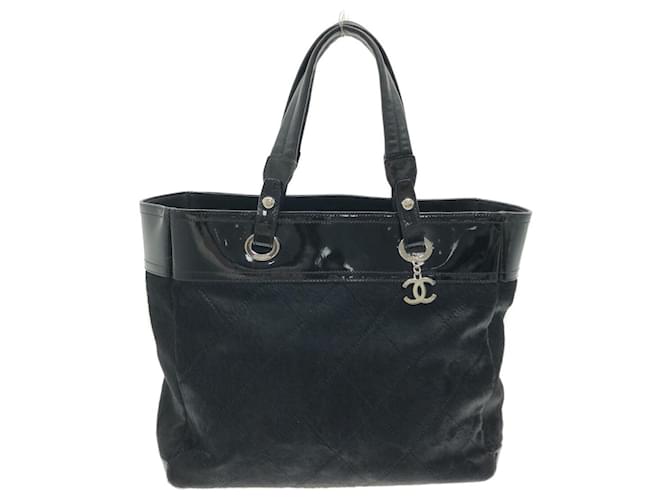 Chanel Paris Biarritz Black Fur ref.851041 - Joli Closet