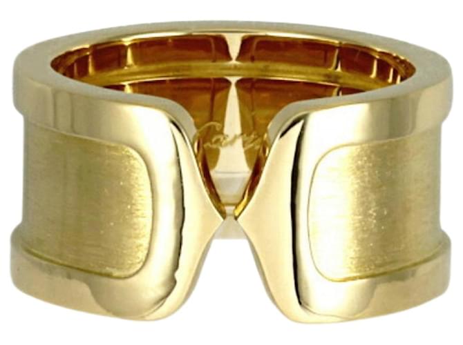 cartier 2C C2 Or jaune Doré ref.851117 - Joli Closet