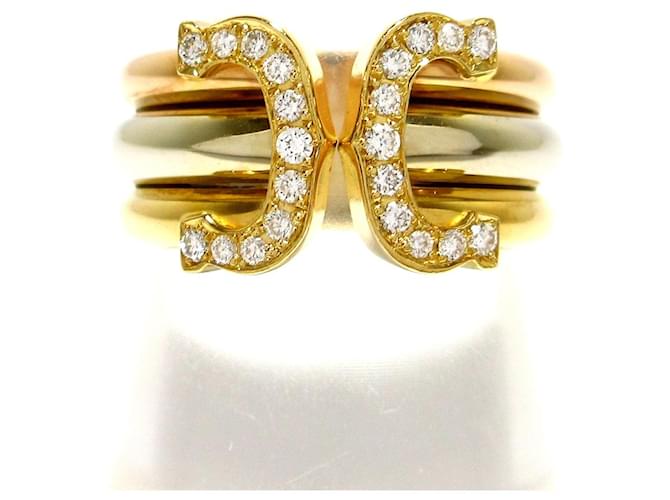 cartier 2C C2 Golden Yellow gold ref.858231 - Joli Closet