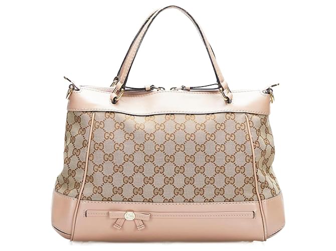 Gucci Guccissima Pink Cloth ref.860165 - Joli Closet