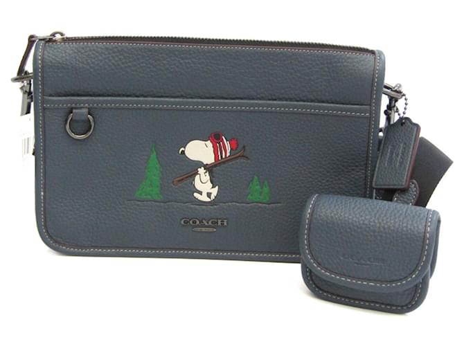 Coach Grey Leather ref.860248 - Joli Closet