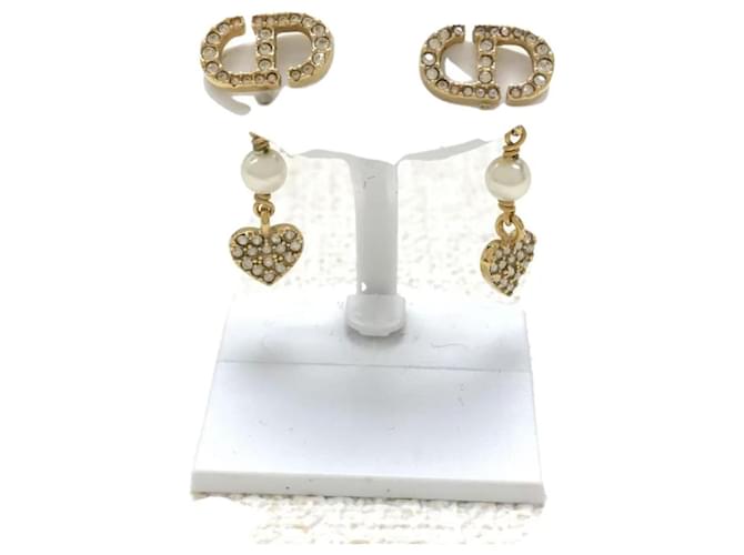 *Christian Dior Colored Stones Earrings Gold hardware ref.861303 - Joli ...