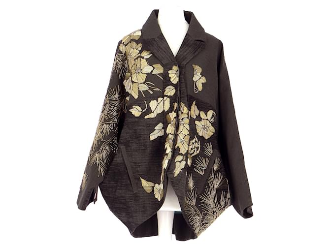 Kenzo Veste / Blazer Laine Gris ref.873284 - Joli Closet