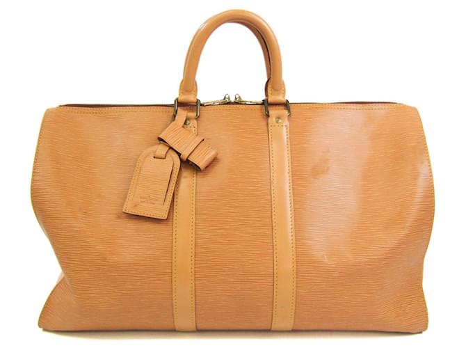 Louis Vuitton Keepall 45 Golden Leather ref.874665 - Joli Closet