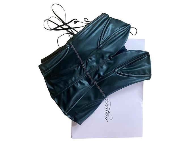 Agent Provocateur Intimates Black Leather ref.878391 - Joli Closet