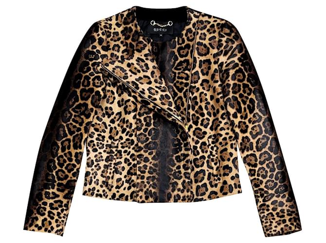 Gucci jacket Brown Fur ref.883619 - Joli Closet