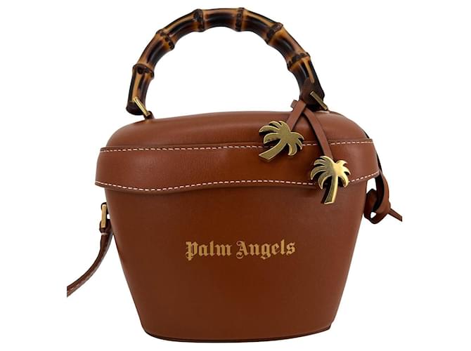 Palm Angels Handbags Brown Leather ref.883708 - Joli Closet