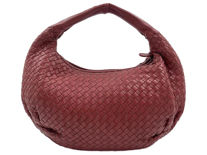 Bottega Veneta Veneta moyenne en cuir rouge ref.890516 - Joli Closet