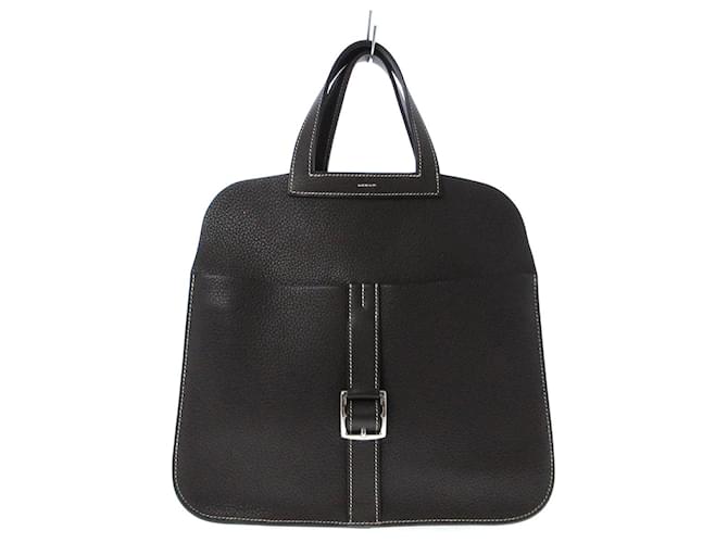Hermès Hermes Halzan Brown Leather ref.894903 - Joli Closet