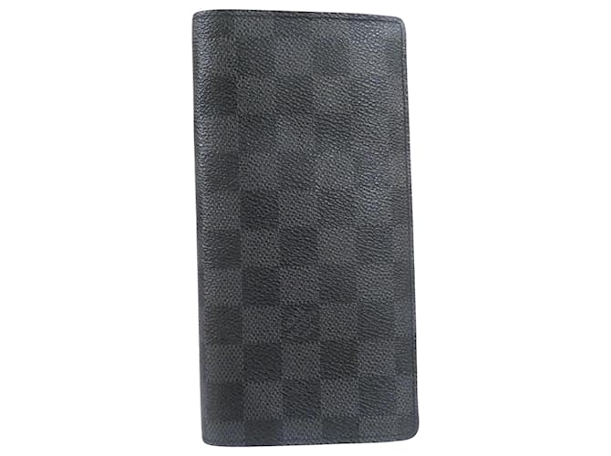 Louis Vuitton Brazza Black Leather ref.896042 - Joli Closet