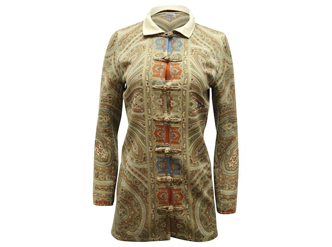 Oscar De La Renta Paisley Print Jacket in Multicolor Wool ref.898860 ...