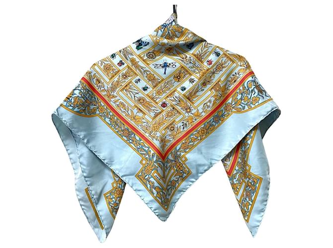 Hermès HERMES CARRE 90 Multiple colors Silk ref.902548 - Joli Closet