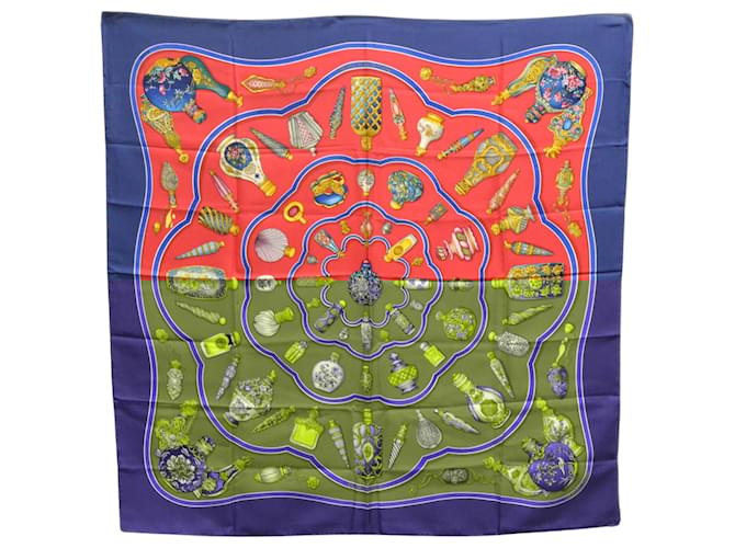 Hermès Carré 90 Multiple colors Silk ref.902862 - Joli Closet