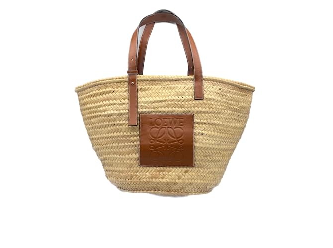 LOEWE Handbags T. Wicker Beige ref.910031 - Joli Closet