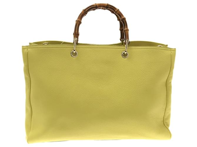 gucci Yellow Leather ref.911504 - Joli Closet