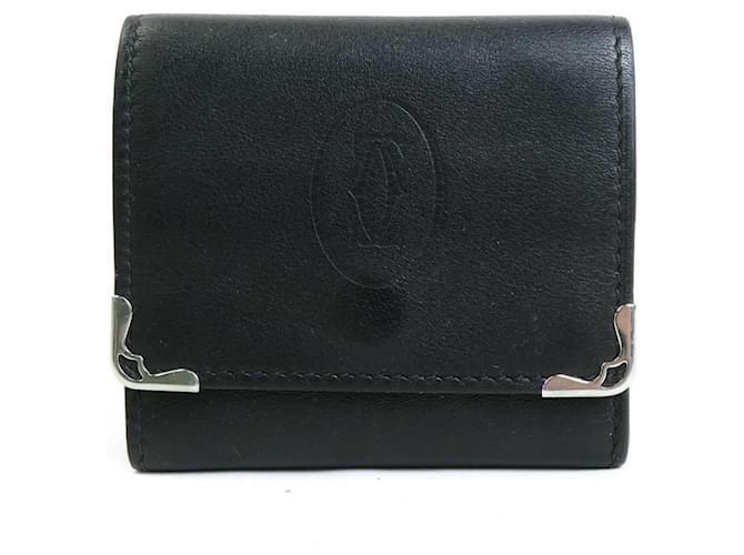 Cartier -- Black Leather ref.911537 - Joli Closet