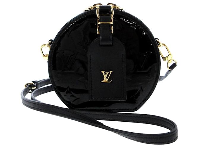 Louis Vuitton Boîte chapeau Black Patent leather ref.911923 - Joli Closet