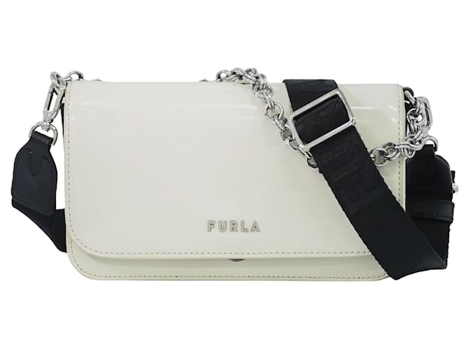 Furla White Leather ref.932044 - Joli Closet