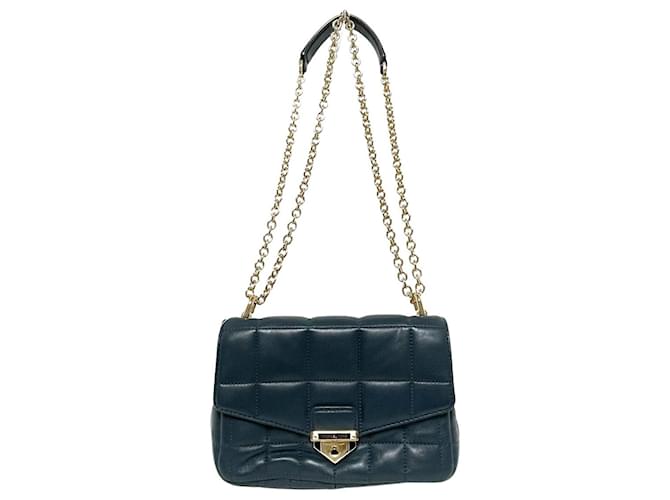 Michael Kors Navy blue Leather ref.936429 - Joli Closet