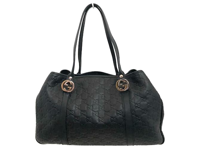 Gucci GG Twins Black Leather ref.940612 - Joli Closet