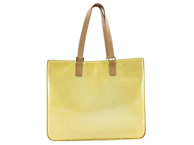 Louis Vuitton Columbus Yellow Patent leather ref.940689 - Joli Closet
