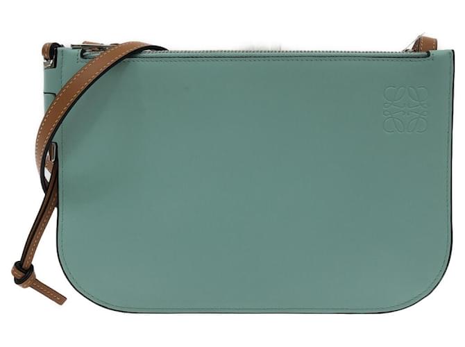 Loewe Gate Turquoise Leather ref.942677 - Joli Closet