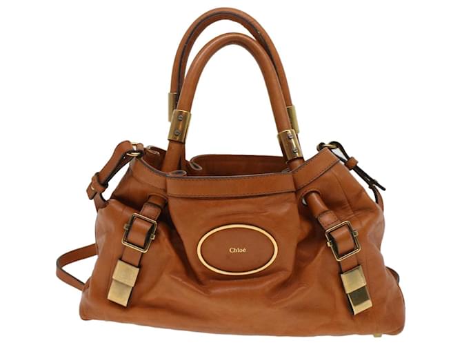 Chloé Victoria Brown Leather ref.945119 - Joli Closet