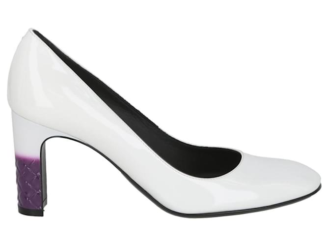Bottega Veneta Patent Leather Ombré Pumps Multiple colors Pony-style ...
