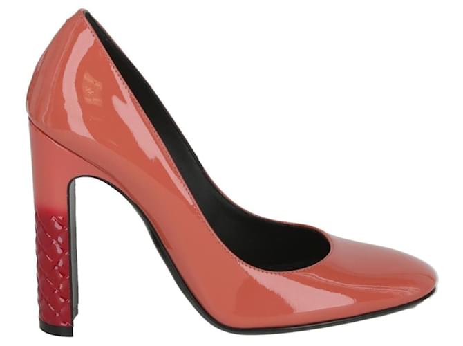 Bottega Veneta Patent Leather Ombré Pumps Pony-style calfskin ref ...