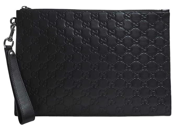 Gucci Guccissima Black Leather ref.949818 - Joli Closet