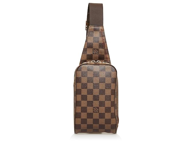 Louis Vuitton Brown Damier Ebene Geronimos Cloth ref.950200 - Joli Closet