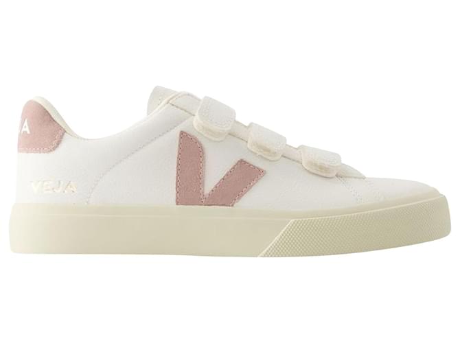 Recife Logo Sneakers - Veja - Leather - White Babe ref.953780 - Joli Closet