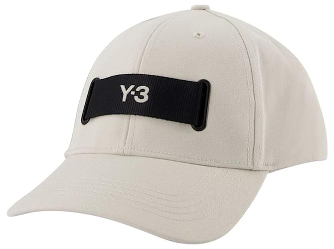 Y3 Webbing Cap - Y-3 - Synthetic - Beige ref.955937 - Joli Closet