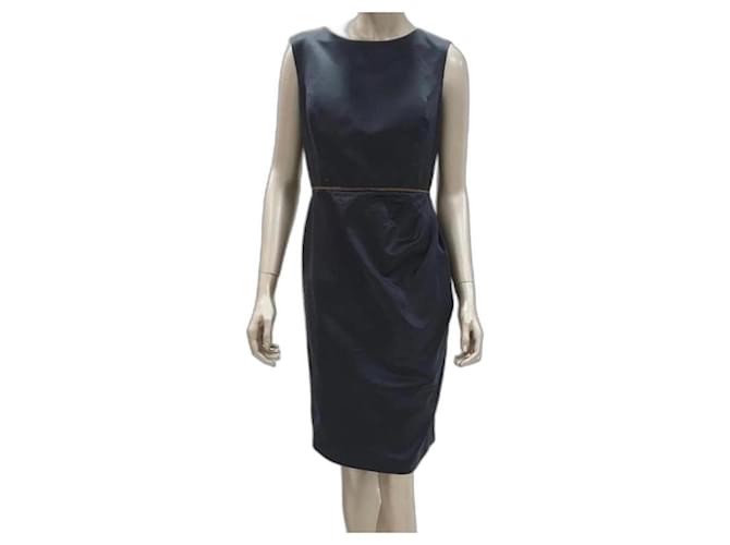 Mini-robe en soie noire Chanel ref.956942 - Joli Closet