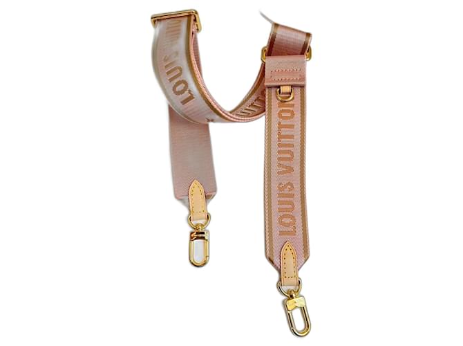 Louis Vuitton shoulder strap Pink Cloth ref.959213 - Joli Closet