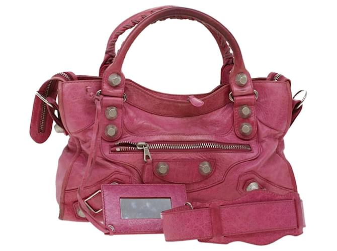 balenciaga Pink Leather ref.963121 - Joli Closet