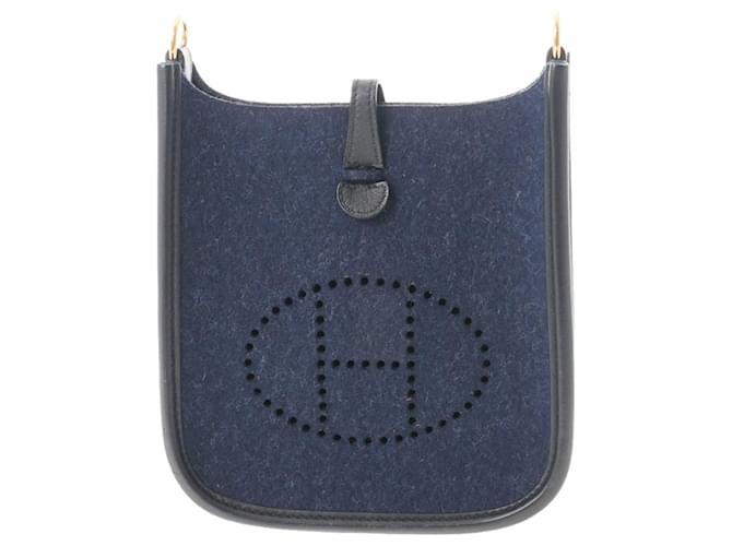 Hermès Evelyne Navy blue Cloth ref.965539 - Joli Closet