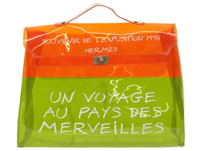 Hermès hermes kelly Orange Synthetic ref.971656 - Joli Closet