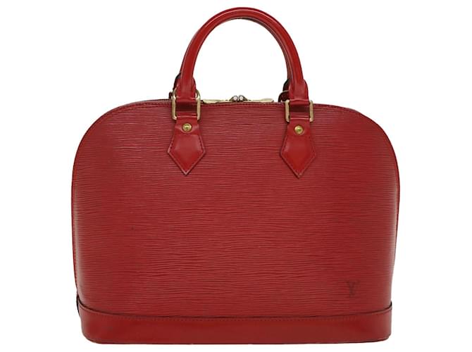 Louis Vuitton Alma Red Leather ref.1001024 - Joli Closet