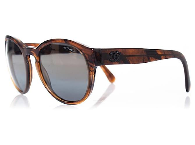 Chanel, Pantos fall CC sunglasses Brown ref.1003411 - Joli Closet