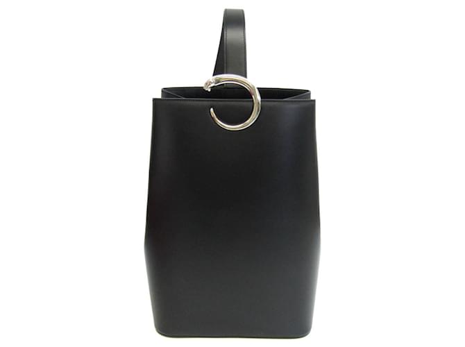 Cartier Panthère Black Leather ref.1006944 - Joli Closet