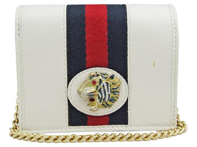 Gucci Rajah White Leather ref.1007562 - Joli Closet
