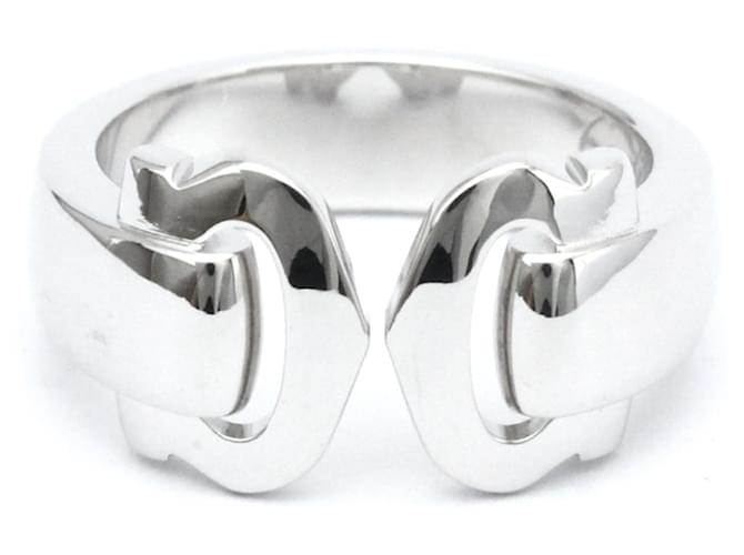 cartier 2C C2 Or blanc Argenté ref.973687 - Joli Closet