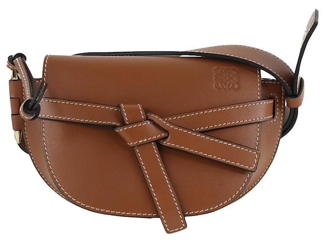 Loewe Gate Brown Pony-style calfskin ref.975024 - Joli Closet