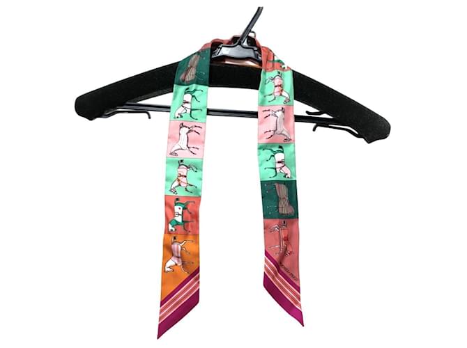 Hermès twilly Multiple colors Silk ref.988037 - Joli Closet