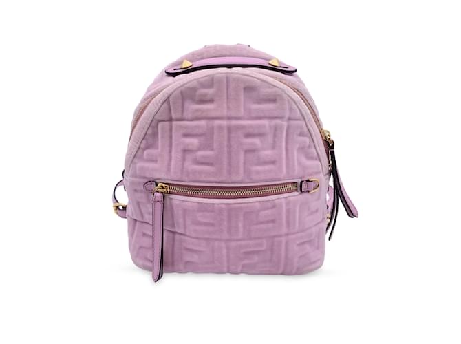 Fendi Backpack n.a. Pink Velvet ref.995321 - Joli Closet